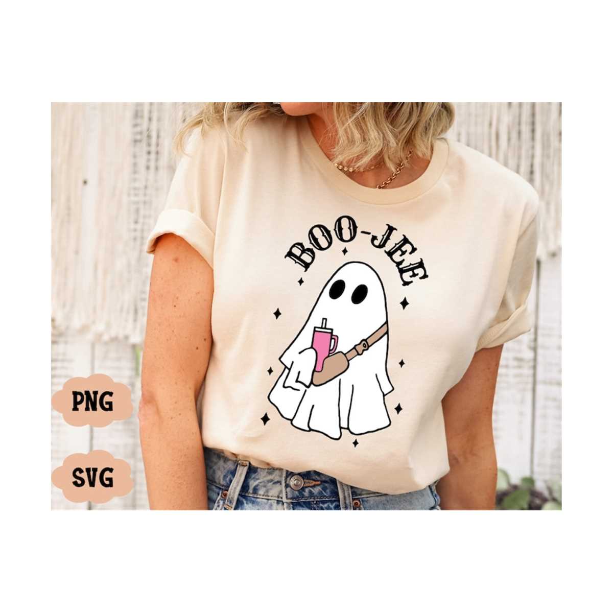 Boo Jee Svg, Boo Sheet Png, Boojee Ghost, Trendy Halloween S | Inspire ...