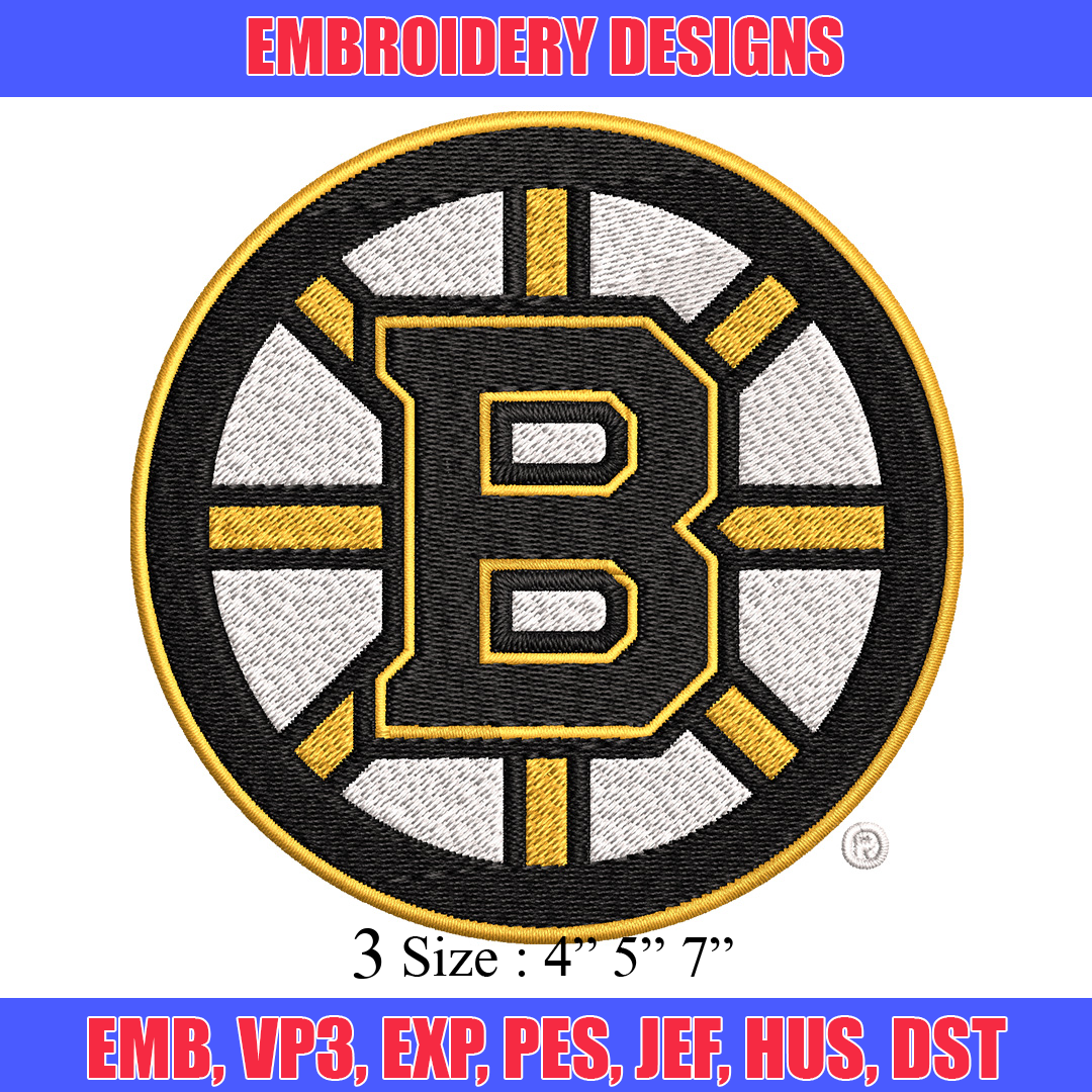 Bruins logo Embroidery Design, Sport Embroidery, Brand Embro | Inspire ...