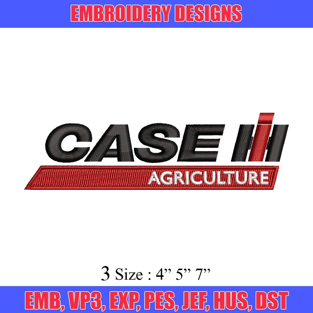 Case IH Logo embroidery design, Case IH Logo embroidery, log | Inspire ...