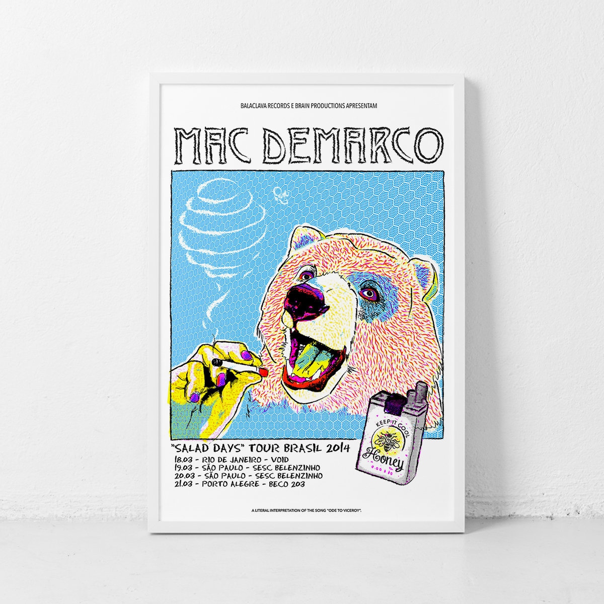 Mac DeMarco Music Poster Classic Retro Rock Vintage Wall Art - Inspire ...