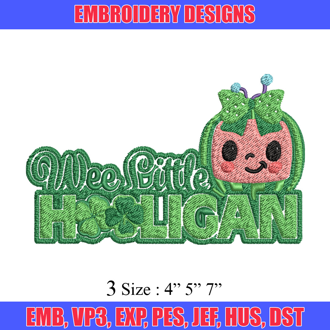 Cocomelon Logo Embroidery design, Cocomelon Embroidery, logo | Inspire ...