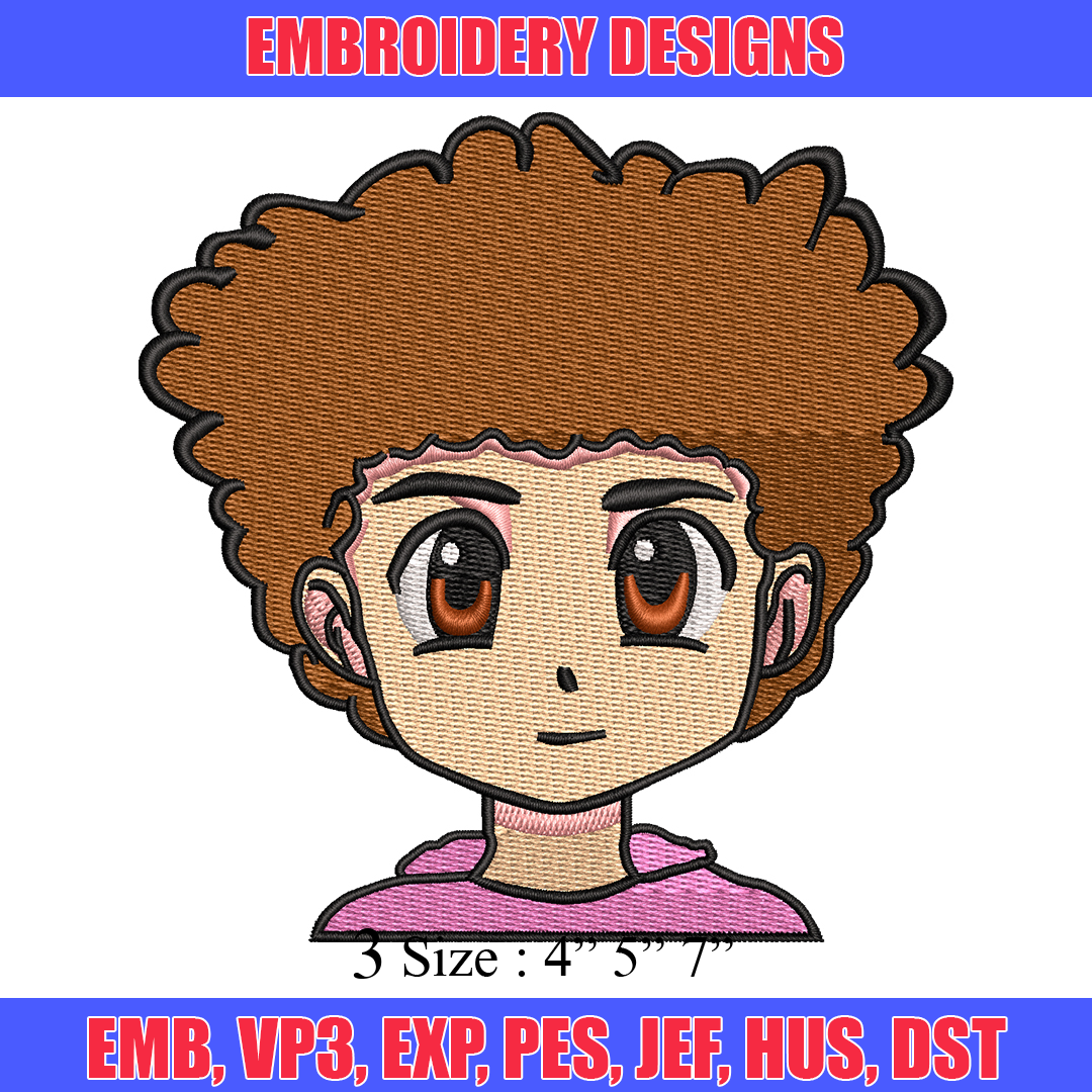 Girl cartoon embroidery design, Girl cartoon embroidery, log | Inspire ...