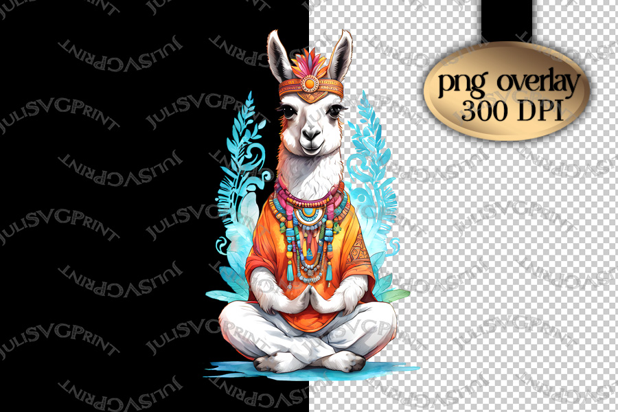Llama in lotus pose clipart, Lama yoga png Padmasana Meditat | Inspire ...