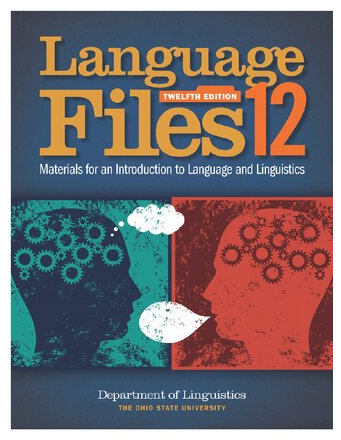 Language Files: Materials for an Introduction to Language an | Inspire ...