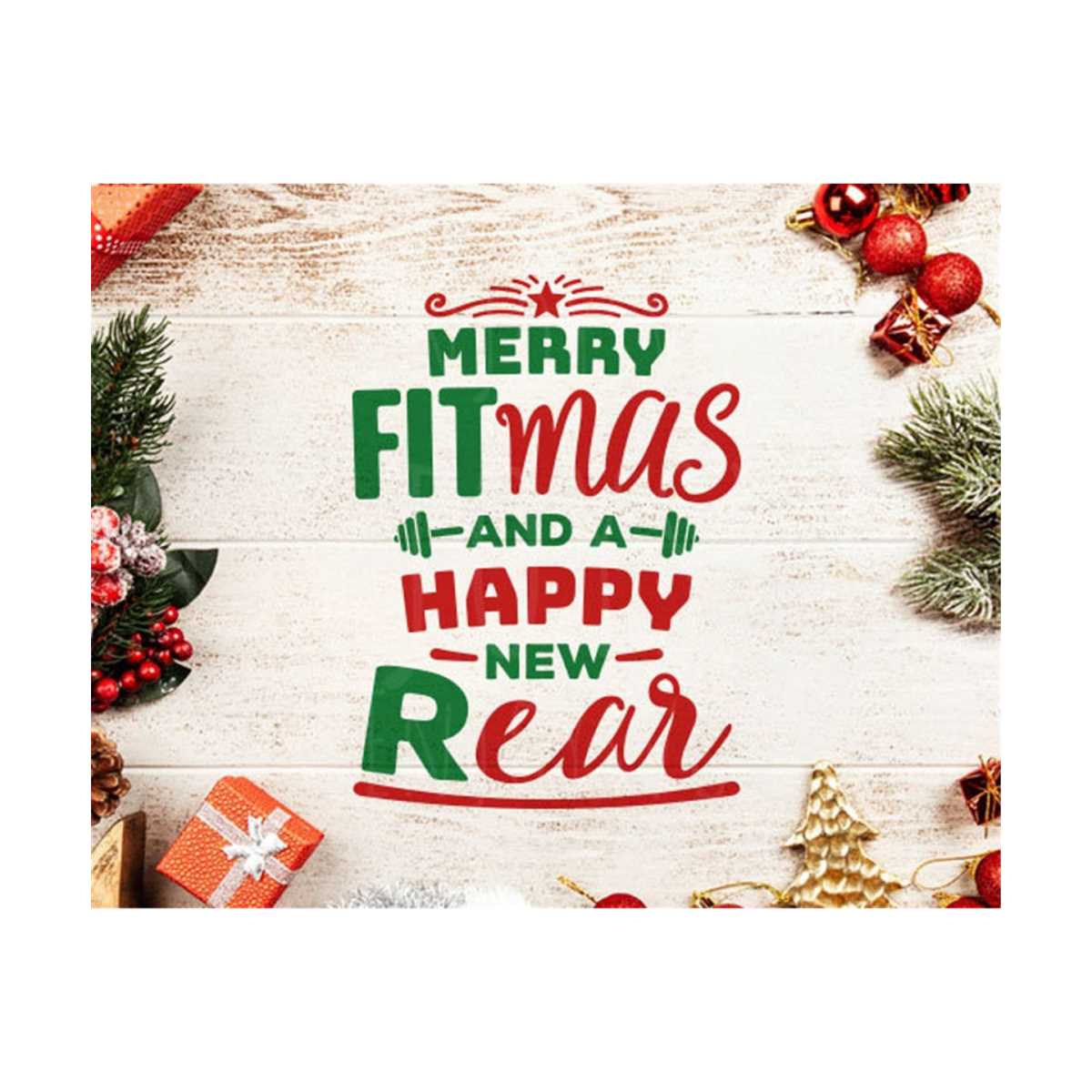 christmas workout svg - Inspire Uplift