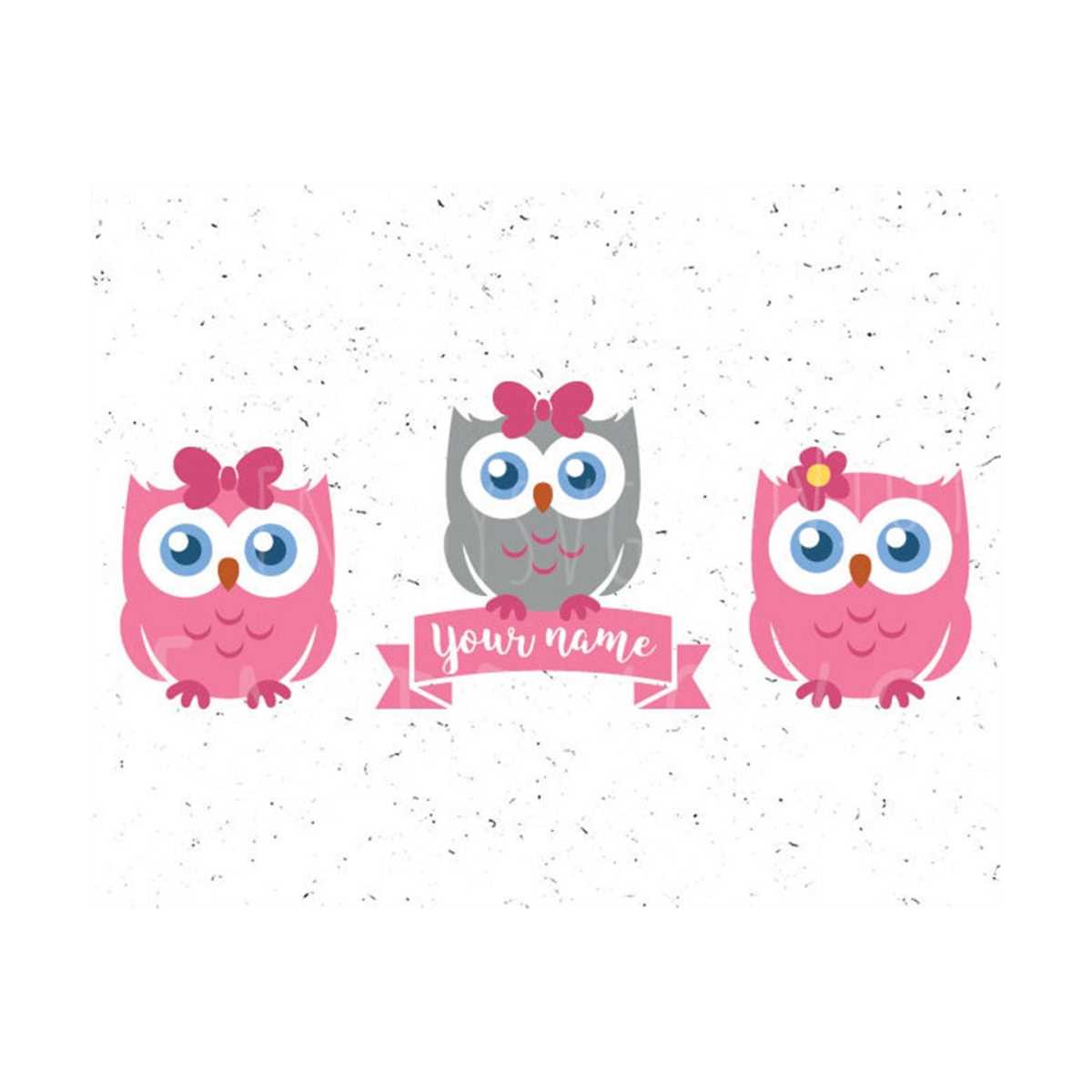 Owl Monogram svg Owl girl svg Owl girl Monogram svg Owl Mono | Inspire ...