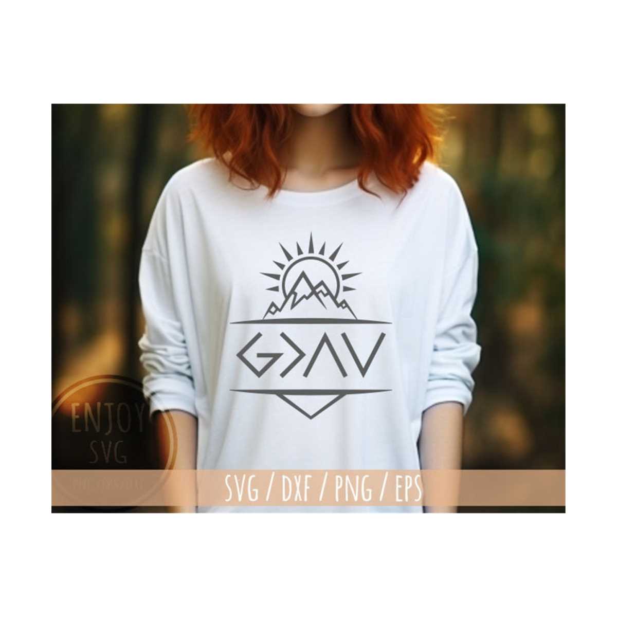 God is greater than the highs and lows svg, God is Greater s | Inspire ...