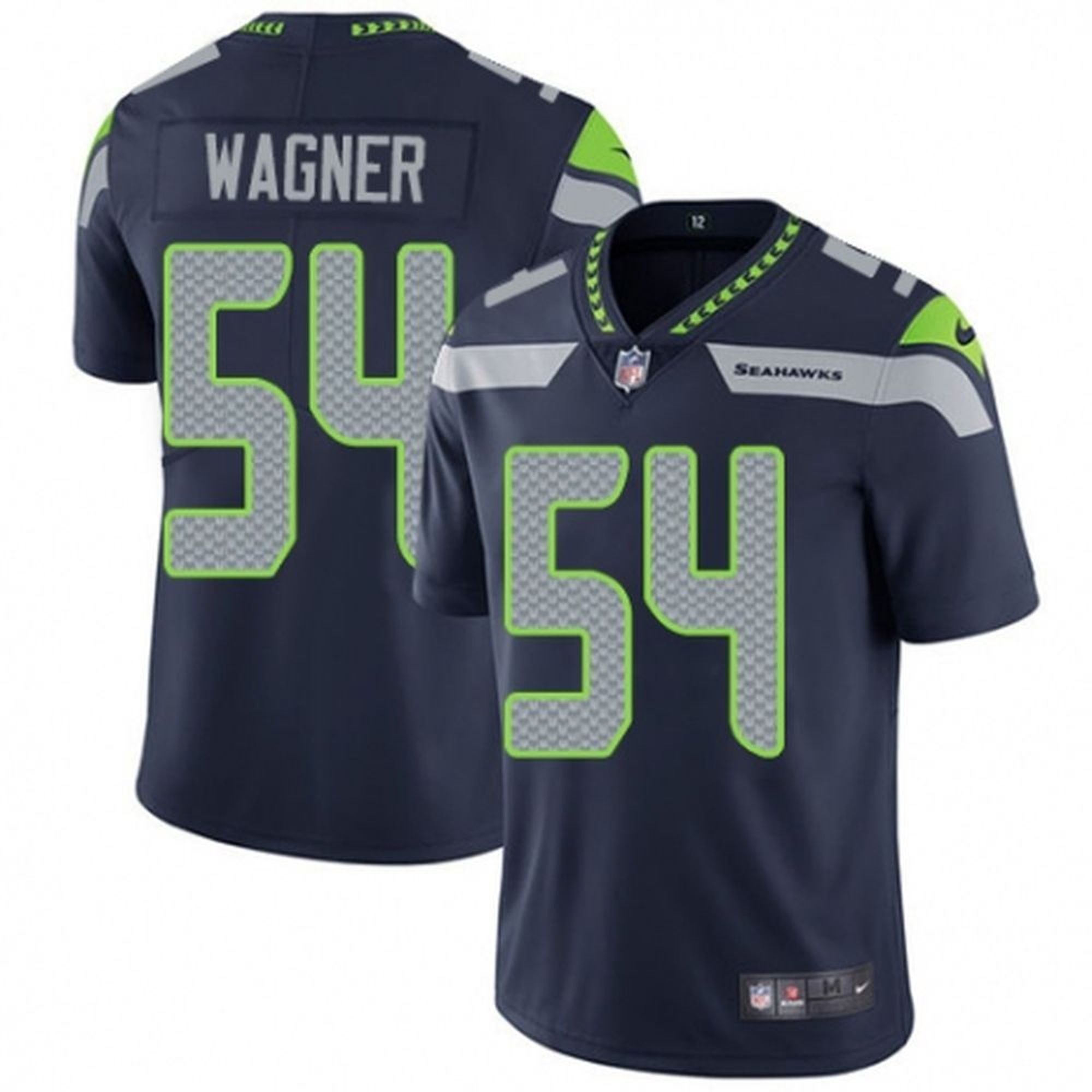 Seattle Seahawks Bobby Wagner Navy Jersey | Inspire Uplift