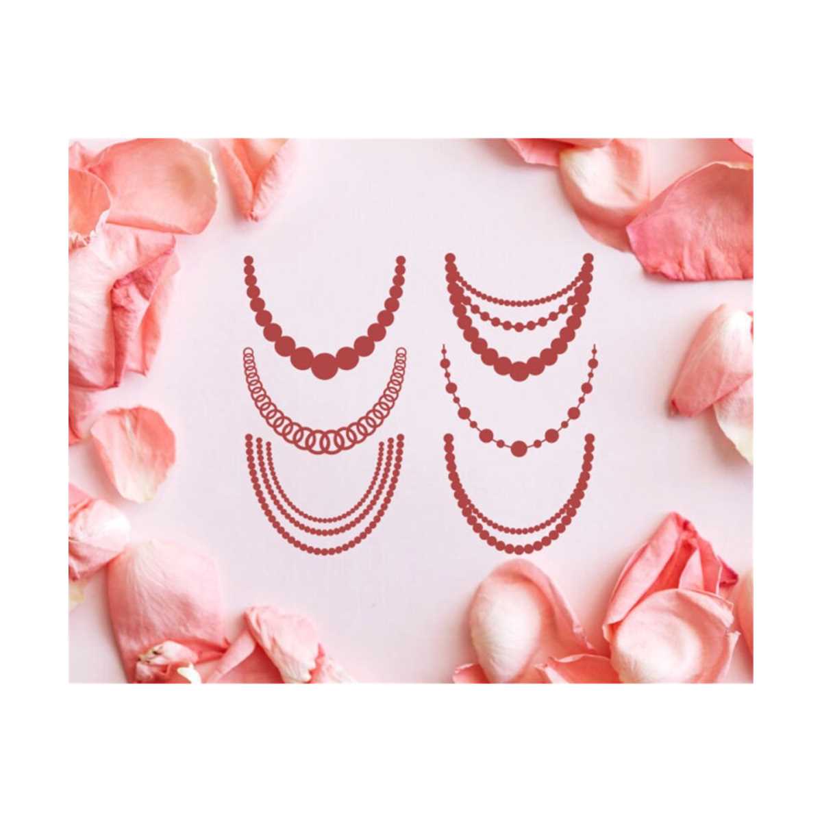 pearl necklace svg - Inspire Uplift