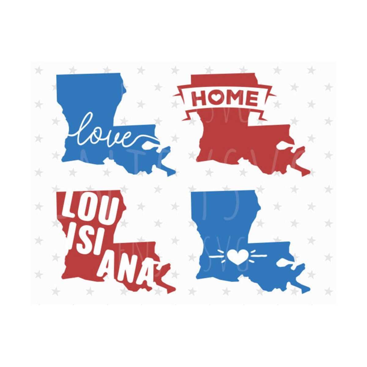 Louisiana Svg | Inspire Uplift