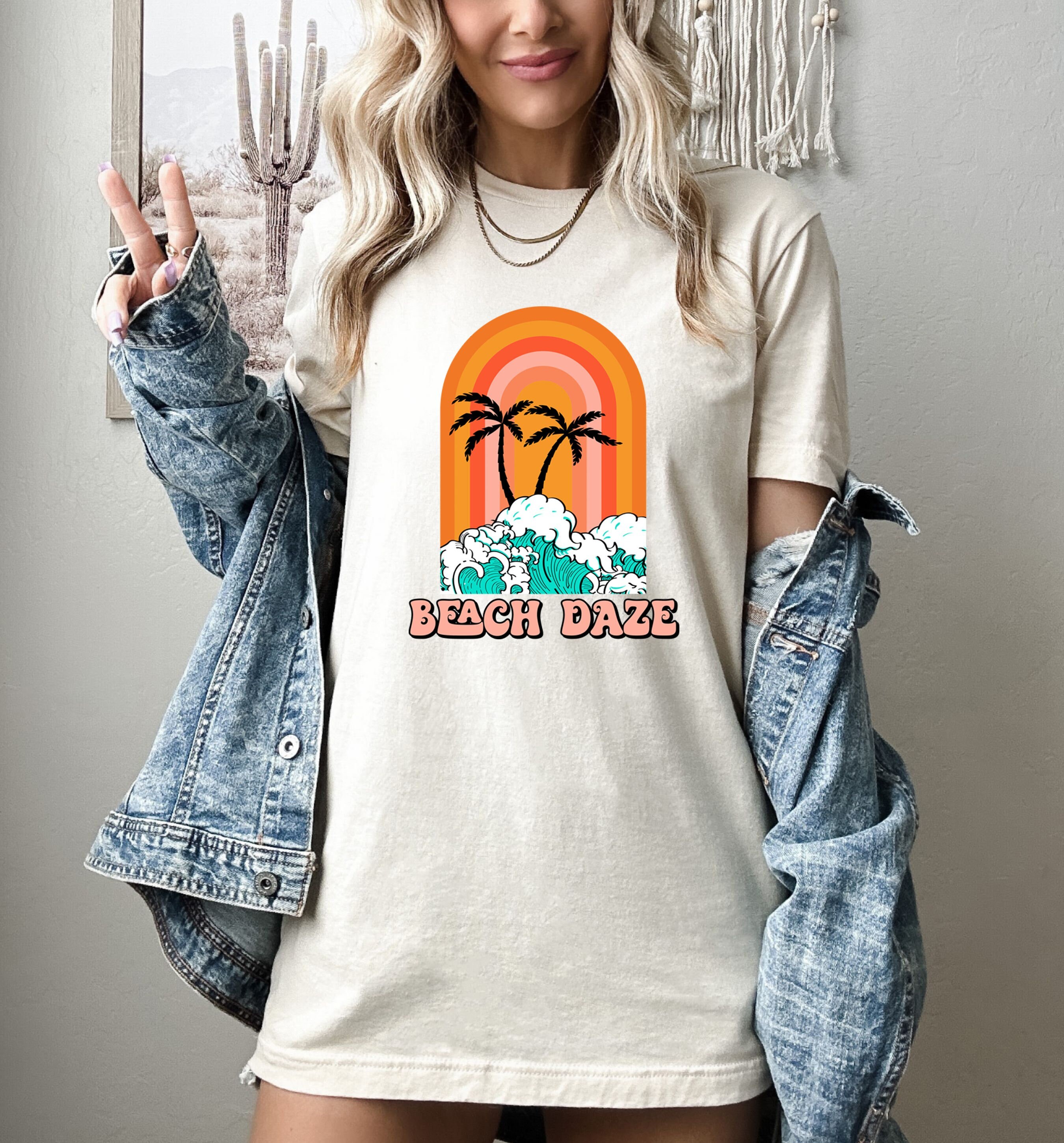Beach Daze Shirt Png, Sunset Shirt Png, Summer Vibes T-Shirt | Inspire Uplift