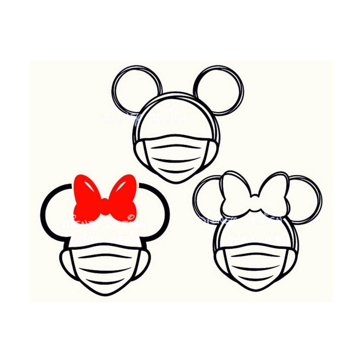 Disney Quarantine Line Svg, Mickey and Minnie Mouse Svg,Disn | Inspire ...