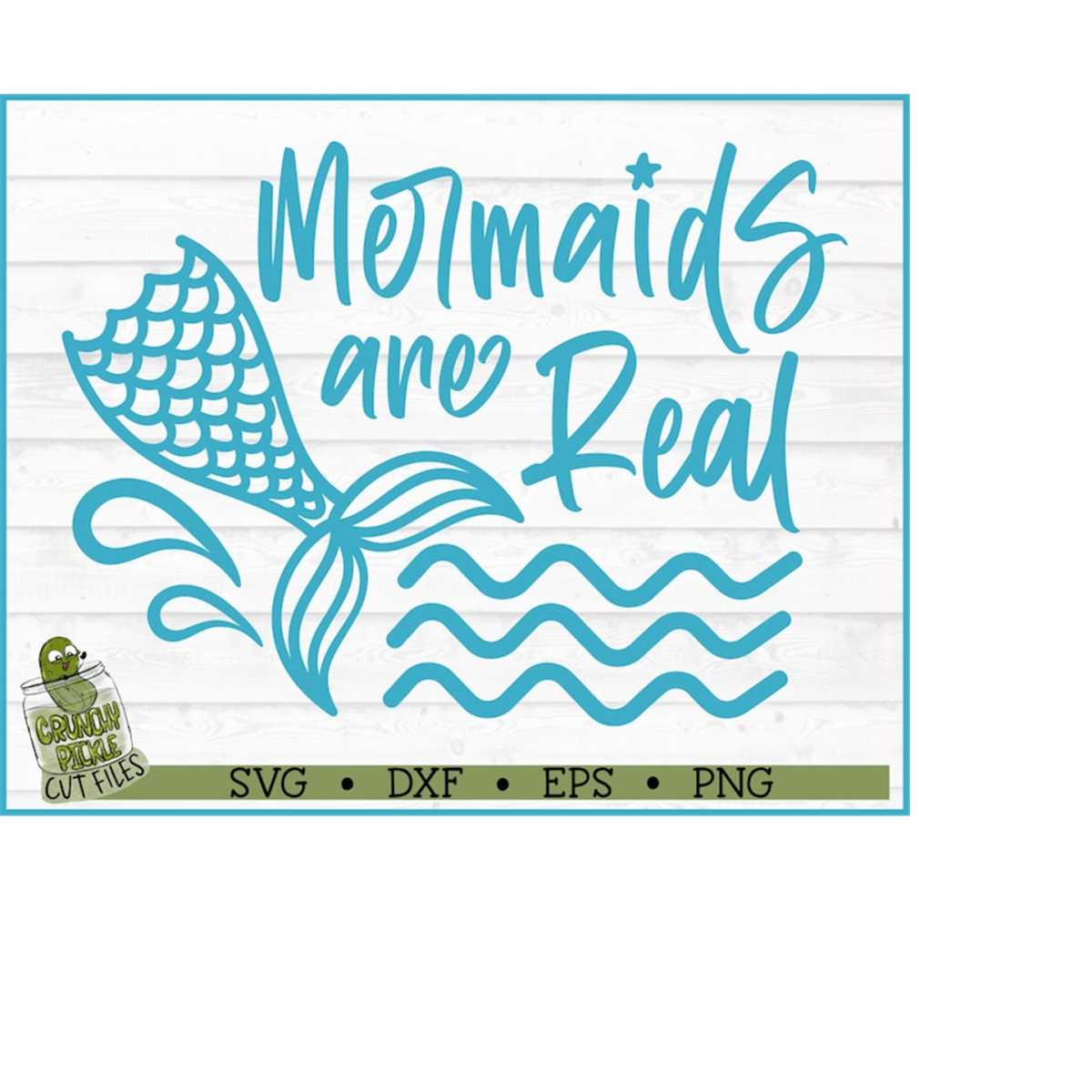 Mermaids Are Real SVG File, dxf, eps, png, Mermaid svg, Merm - Inspire ...