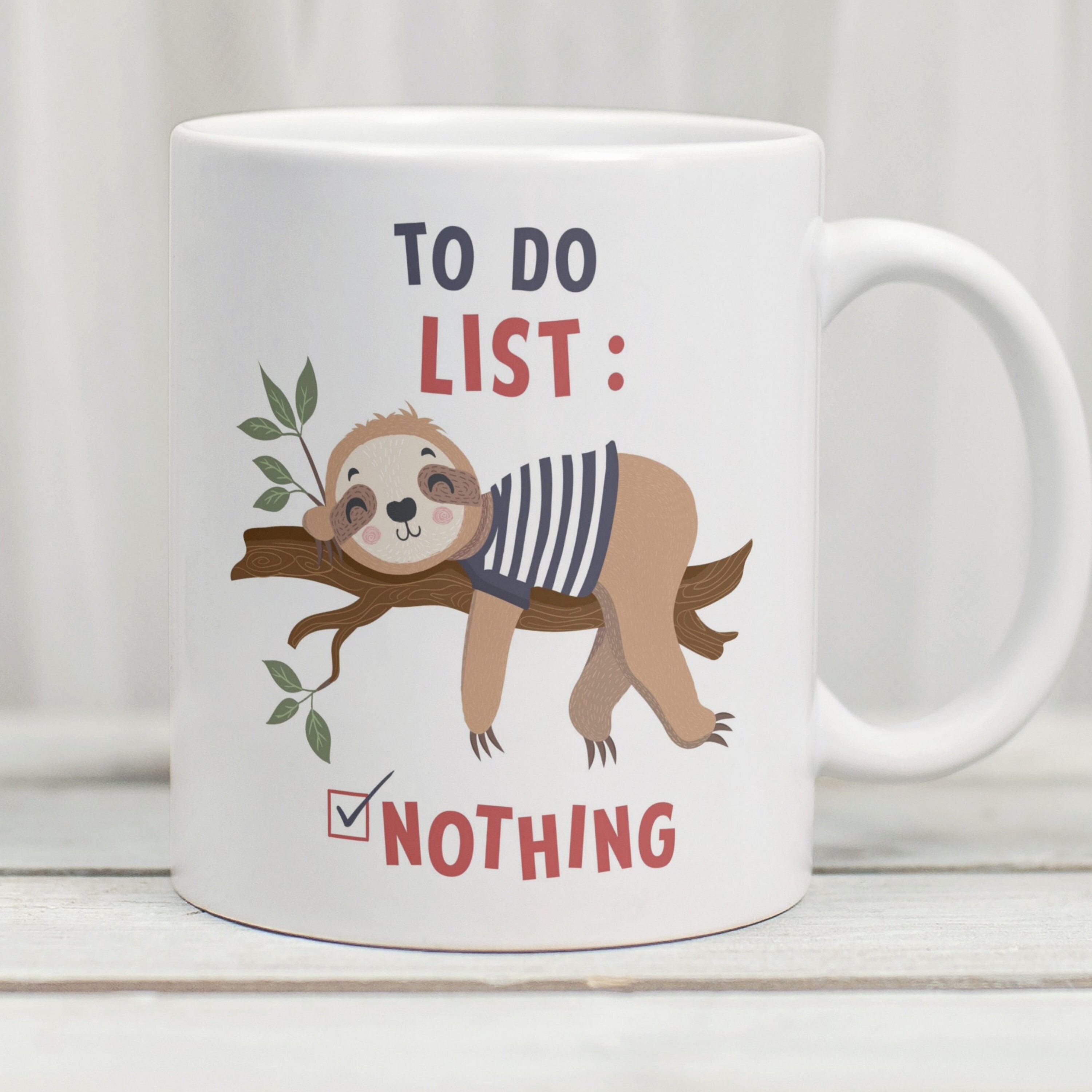 Sloth Mugs: Adorable Animal Drinkware | Inspire Uplift