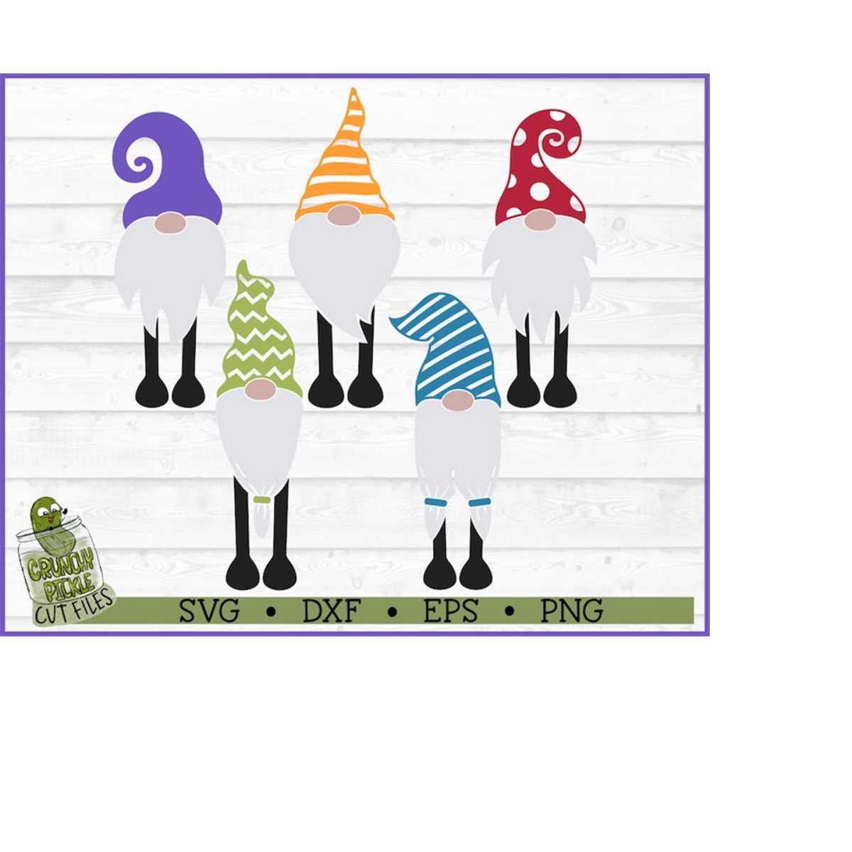 Everyday Tall Gnomes SVG File, dxf, eps, png, Gnome svg, Tal - Inspire ...