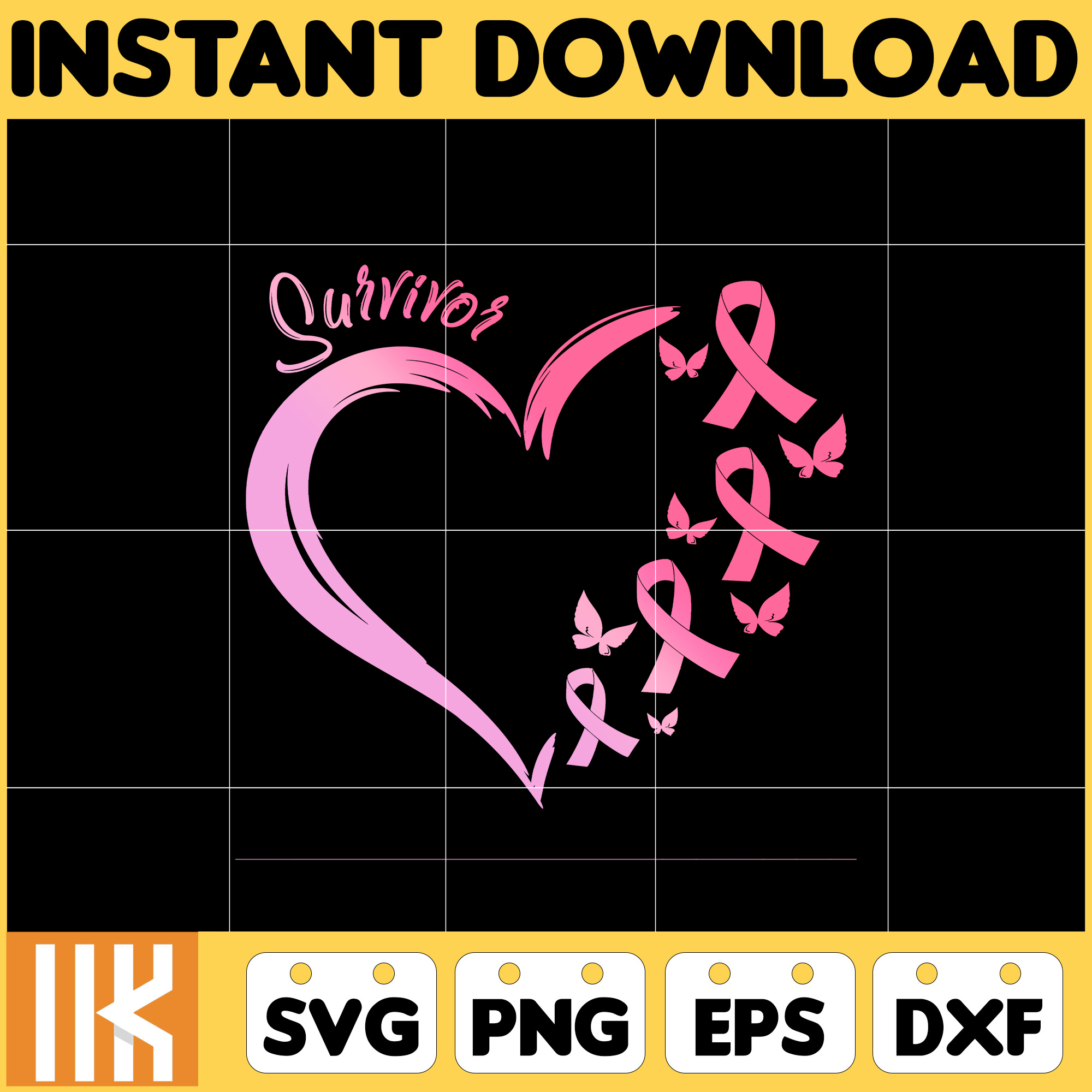 Breast Cancer Svg, Survivor Pink Svg, Pink Awareness Ribbon | Inspire ...