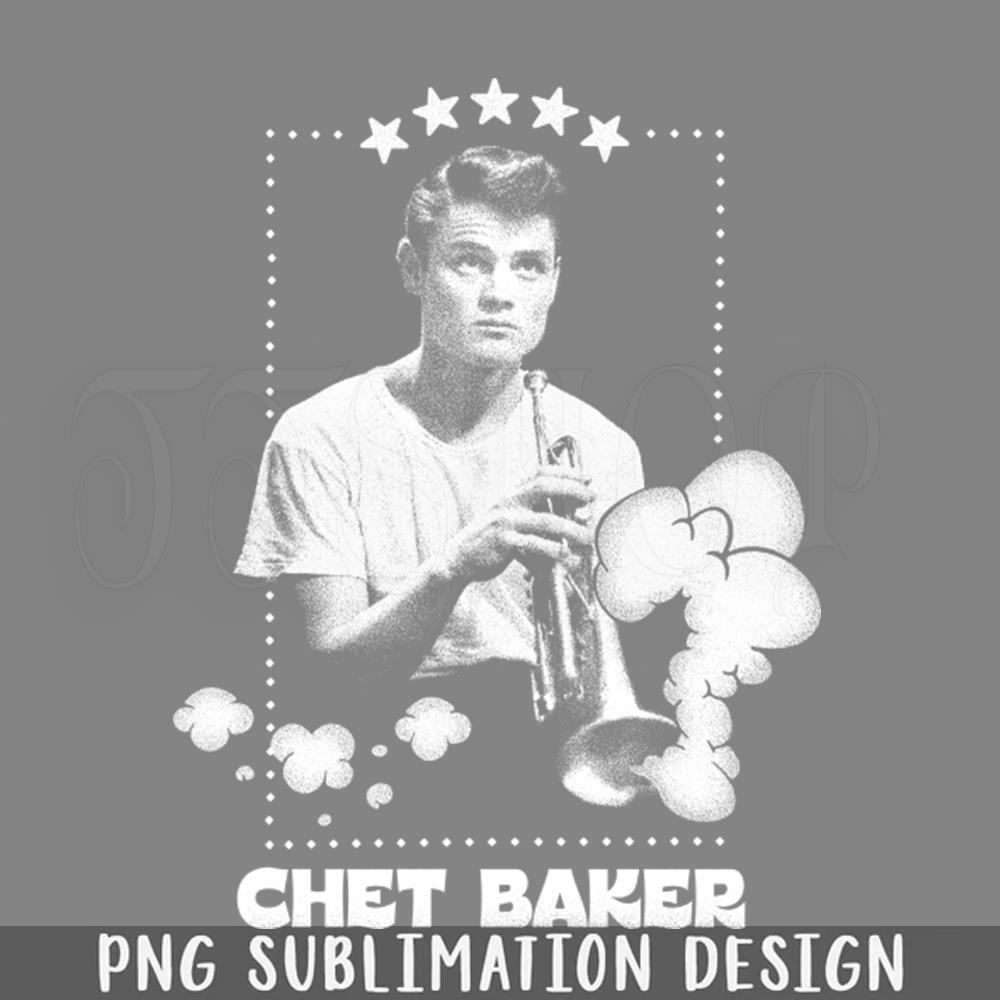 Chet Baker Jazz Music Original PNG Download | Inspire Uplift