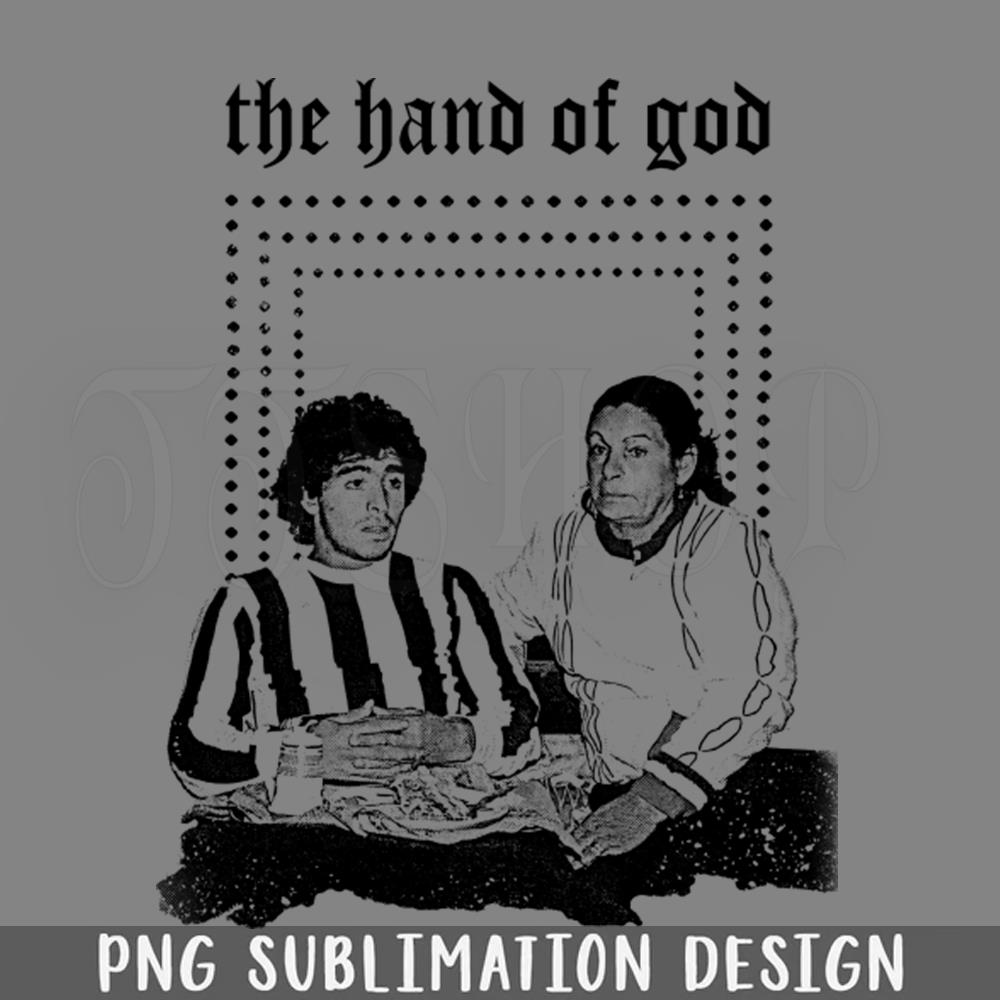Diego Maradona The Hand of od PNG Download - Inspire Uplift