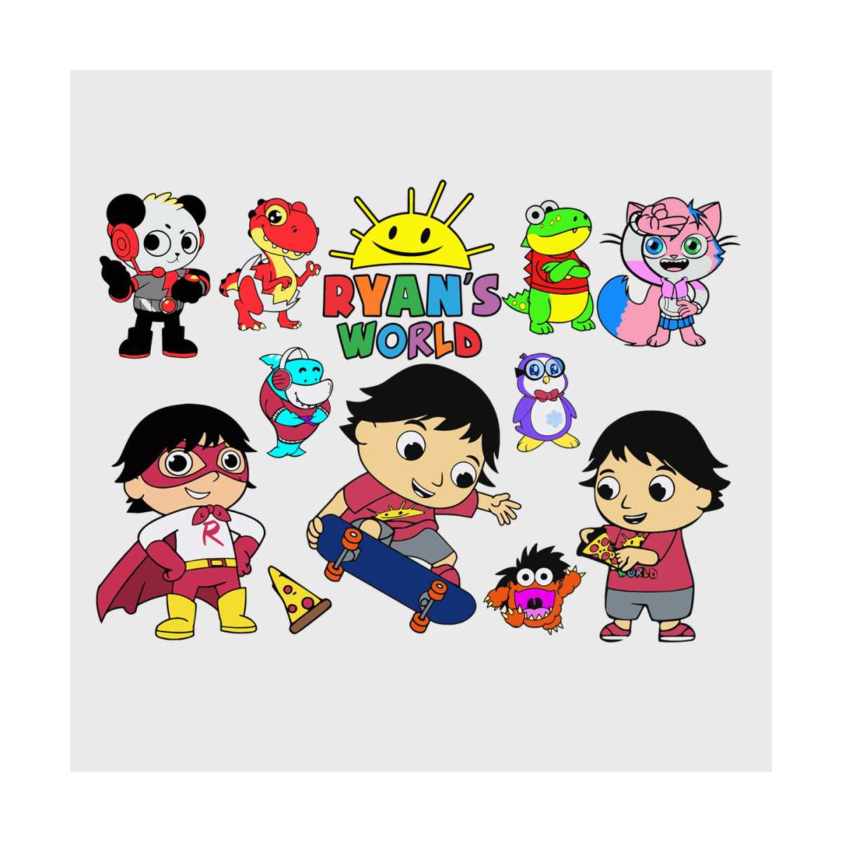 Ryans World Svg Bundle, Trending Svg, Ryans World Svg, Ryan | Inspire ...
