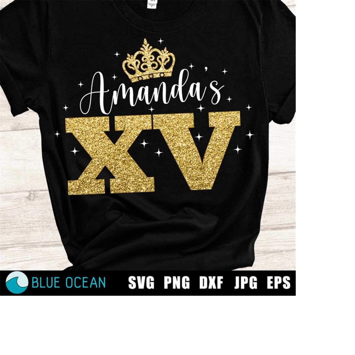 15 Birthday SVG, XV Birthday, Quinceaera SVG, Mis 15 - Inspire Uplift