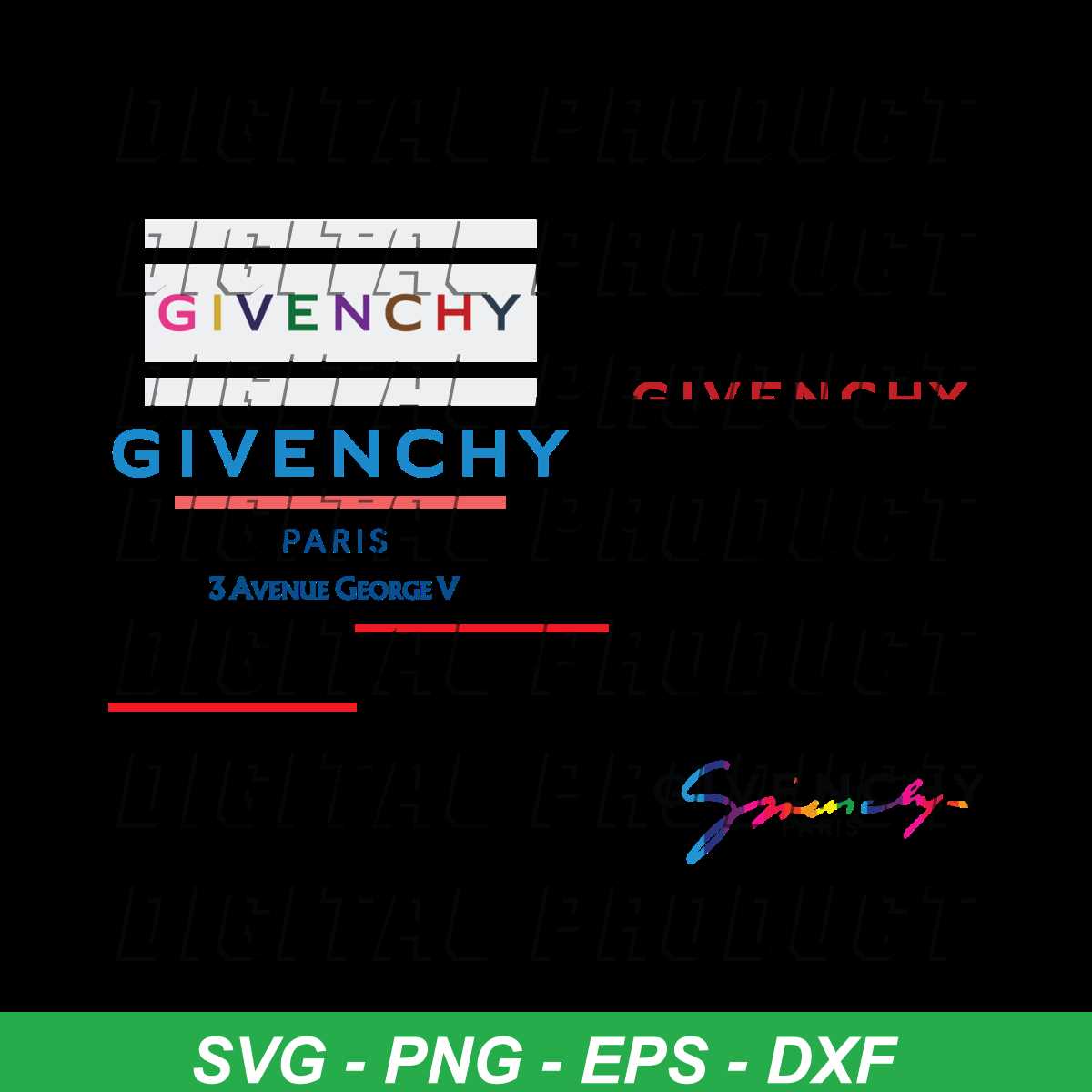 Givenchy Logos Bundle Svg, Trending Svg, Givenchy Svg, Given | Inspire ...