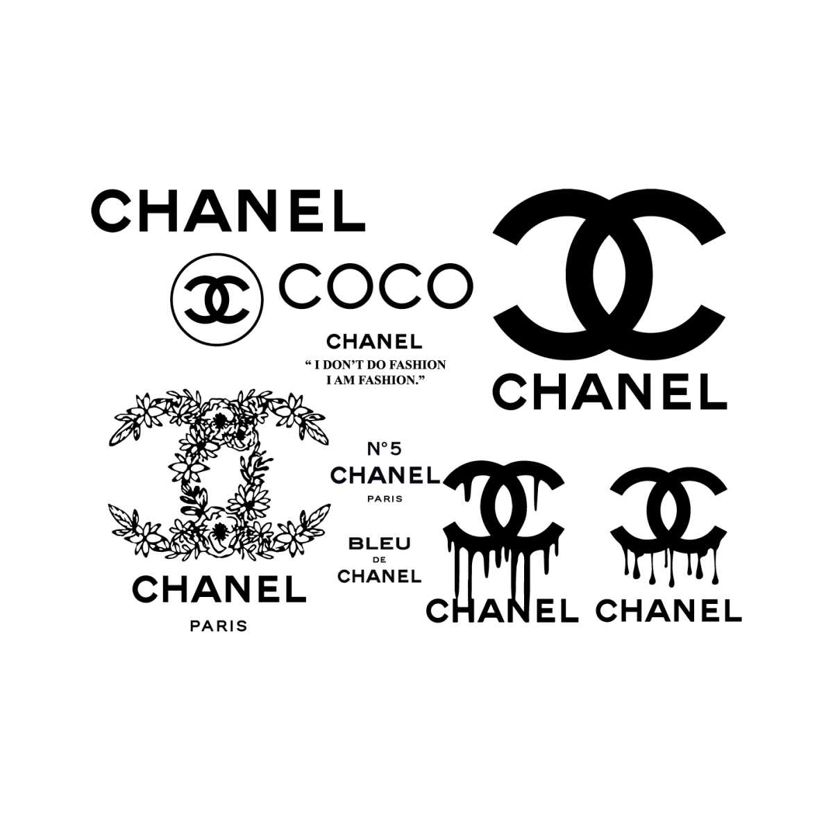 Chanel Logo Svg Bundle, Trending Svg, Chanel Logo Svg, Chane - Inspire ...