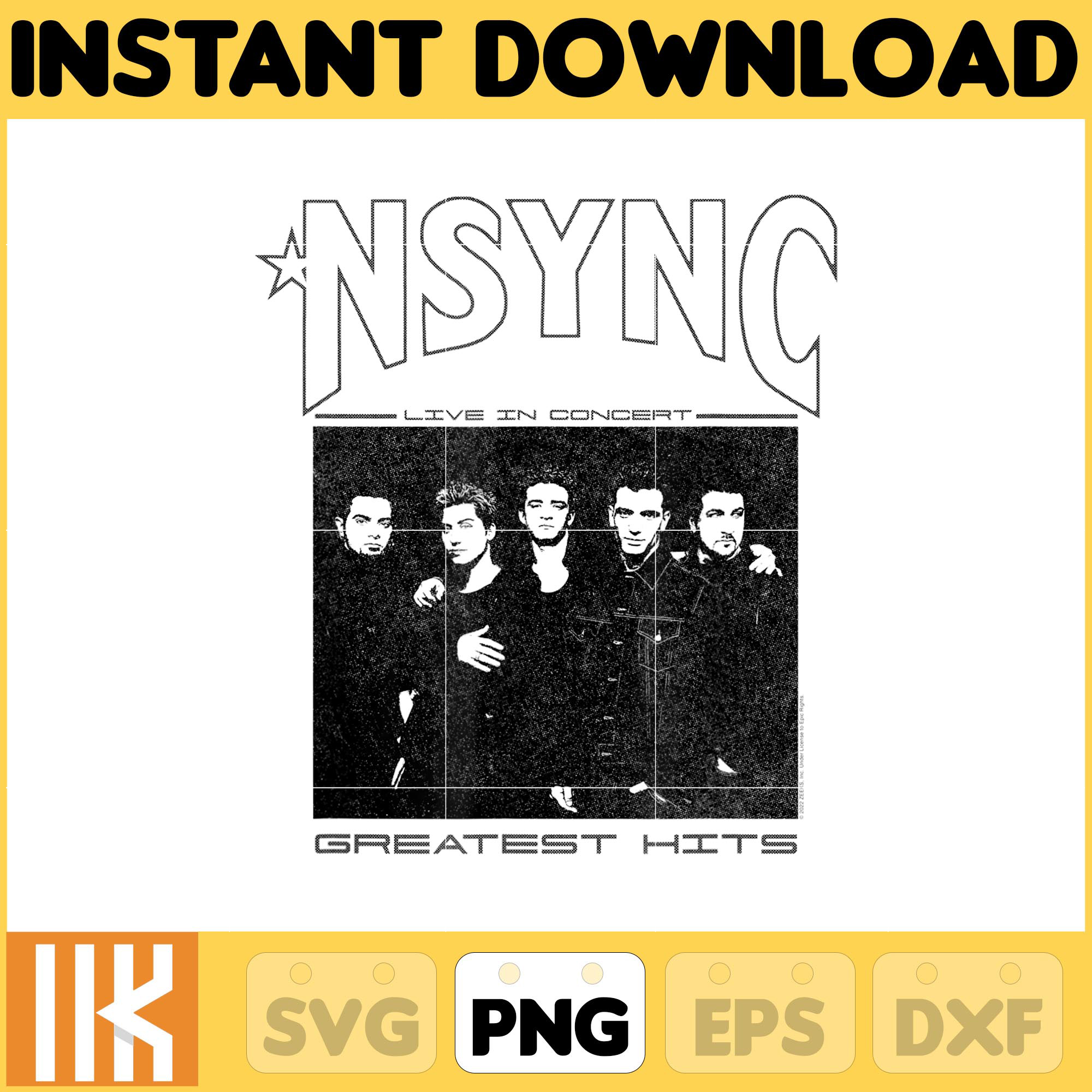 Nsync Png, Nsync Live In Concert Greatest Hits Svg, In my Ns - Inspire ...