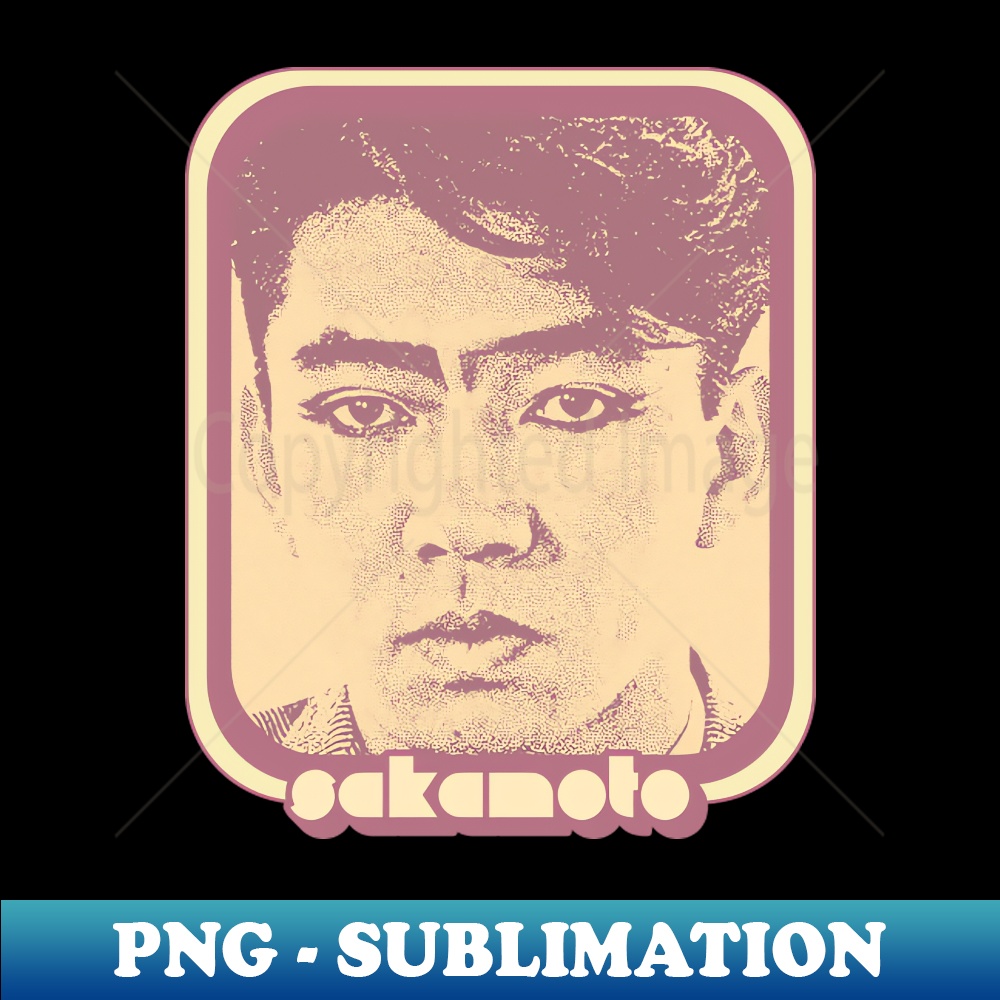 Ryuichi Sakamoto Retro 80s Fan Art Design - Exclusive Subli | Inspire ...
