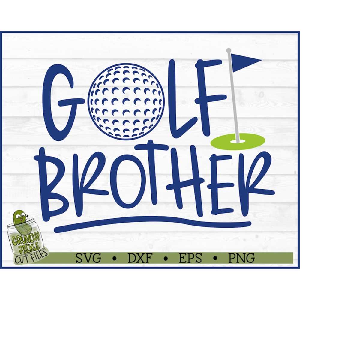 Golf Brother SVG File, dxf, eps, png, Golf svg, Boy svg, Cut - Inspire ...