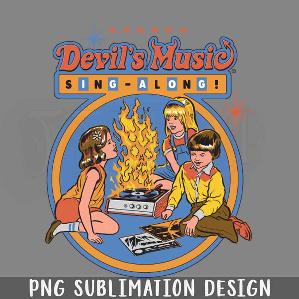 Devils Music SingAlong PNG Download | Inspire Uplift