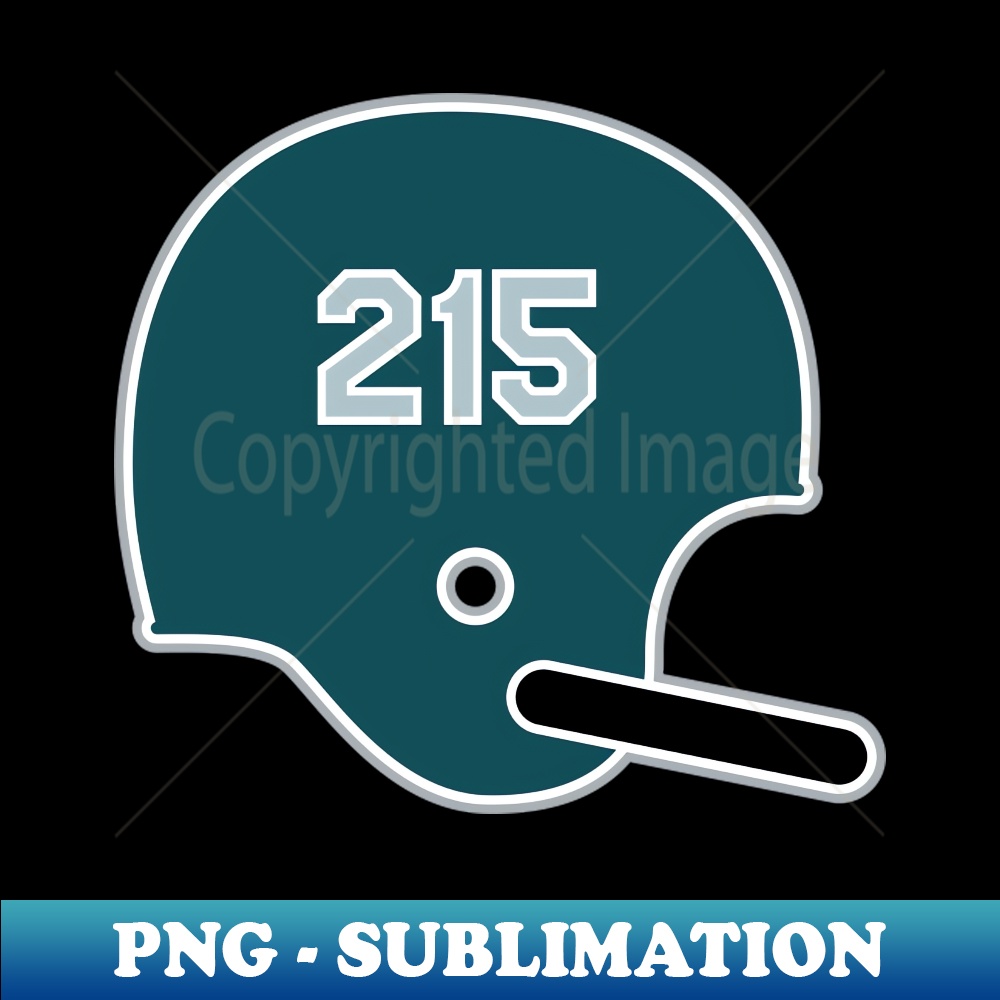 Philadelphia Eagles 215 Helmet - Exclusive Sublimation Digit - Inspire ...