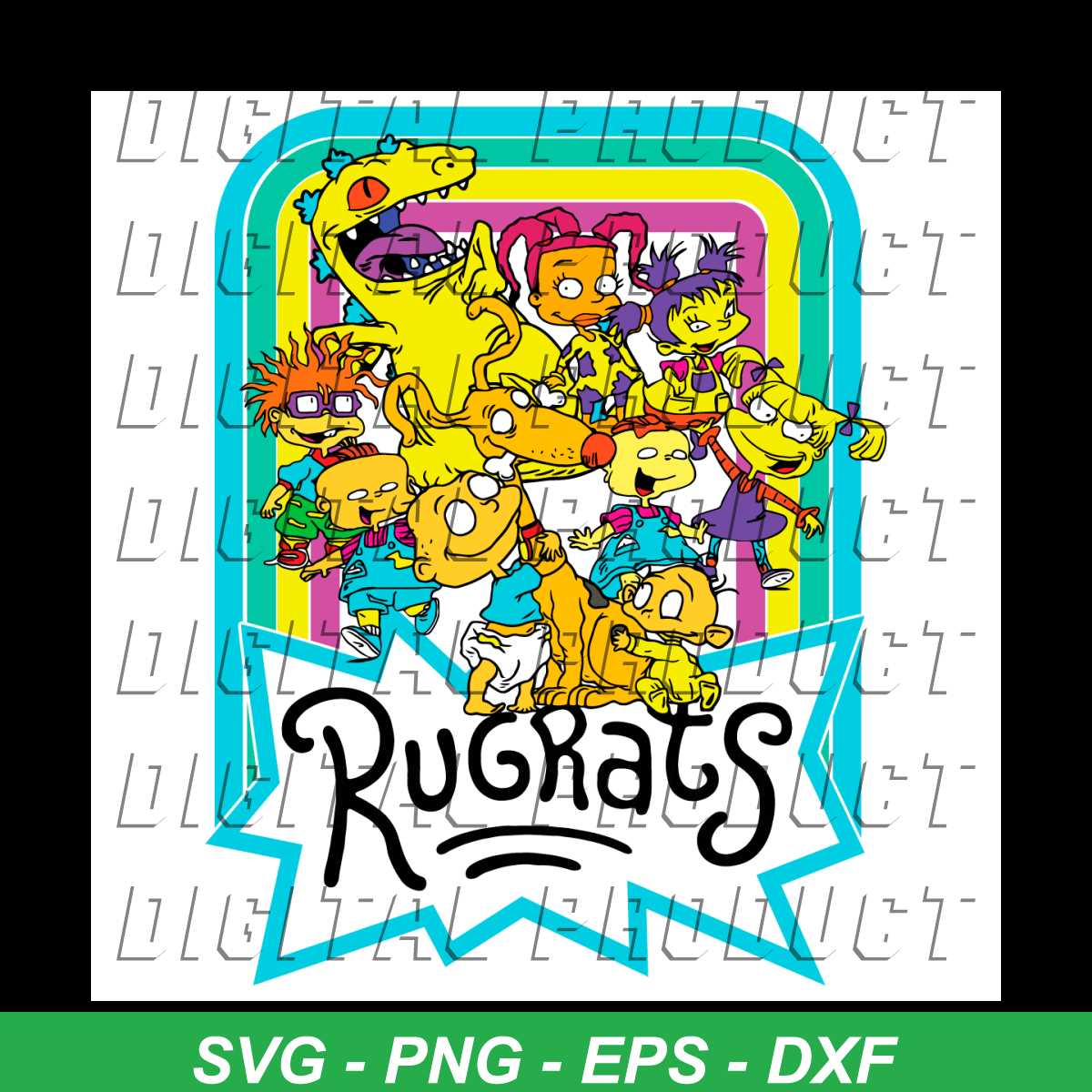 Rugrats Svg, Trending Svg, Nickelodeon Svg, Rugrats Friends | Inspire ...