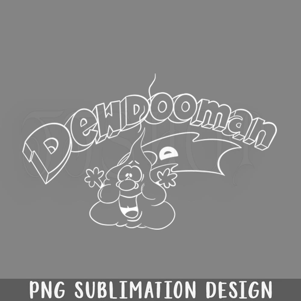 Dew Doo Man Records White Music PNG Download | Inspire Uplift