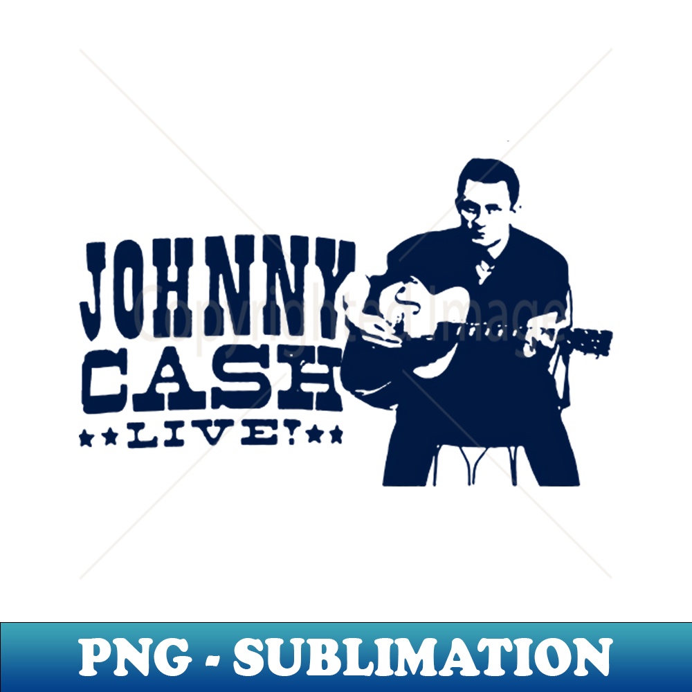 Johnny Cash - Classic Sketch - PNG Transparent Digital Downl | Inspire ...