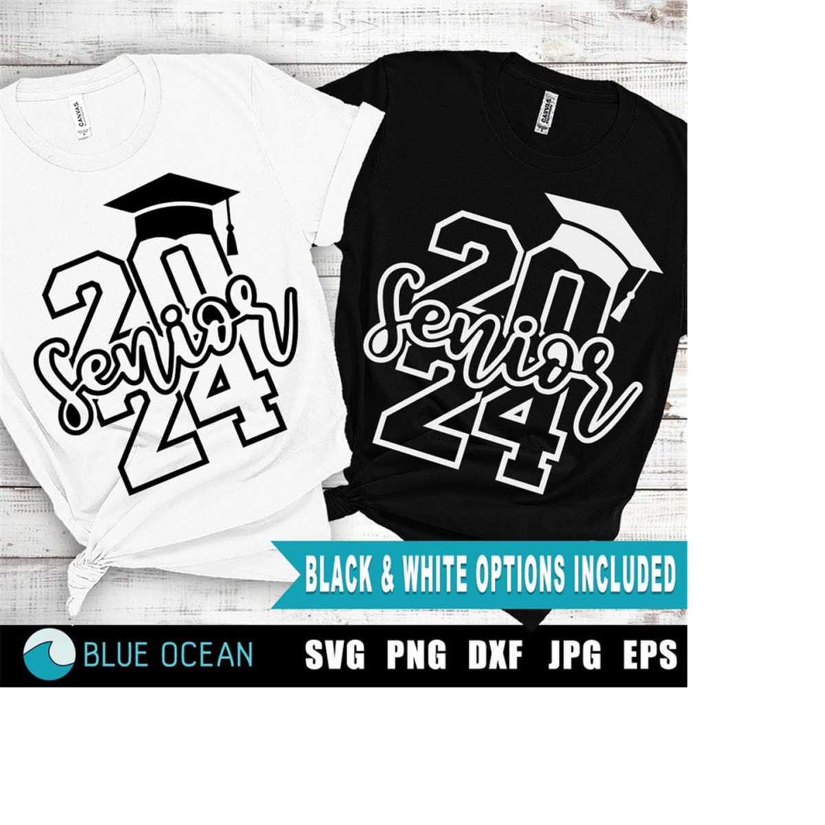 Senior 2024 SVG, Class of 2024 SVG, Graduation 2024 SVG, Sen | Inspire ...