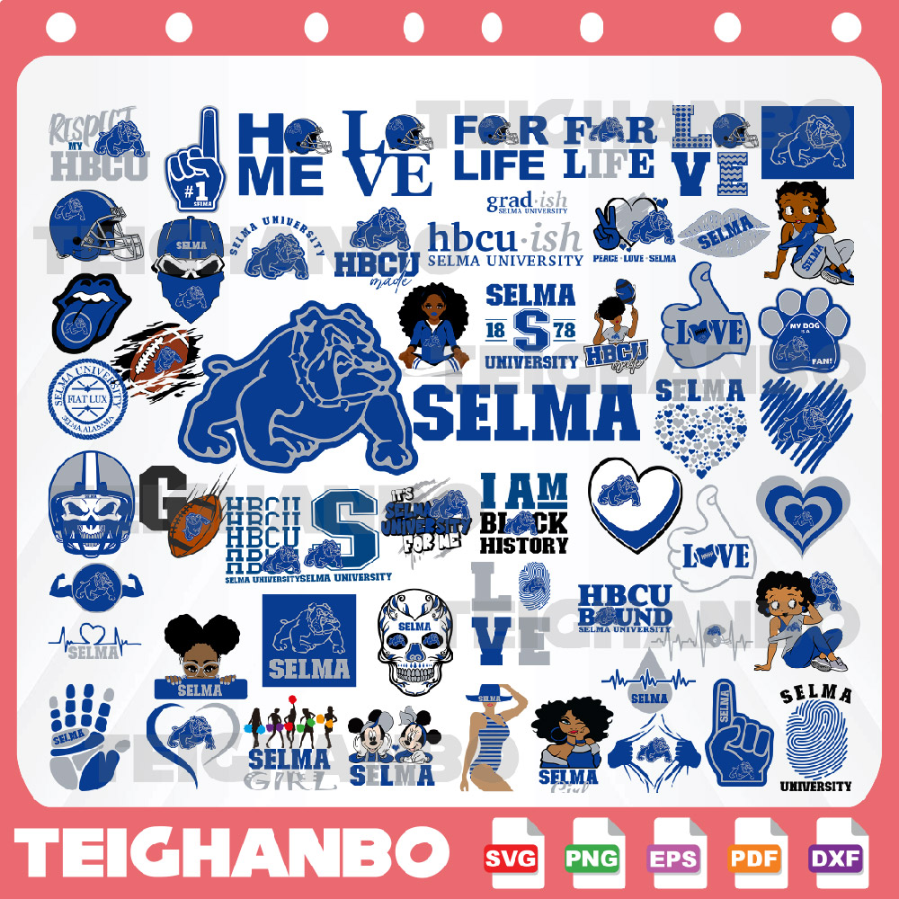 57 Files Selma College Team Bundles Svg, Selma College svg, - Inspire ...