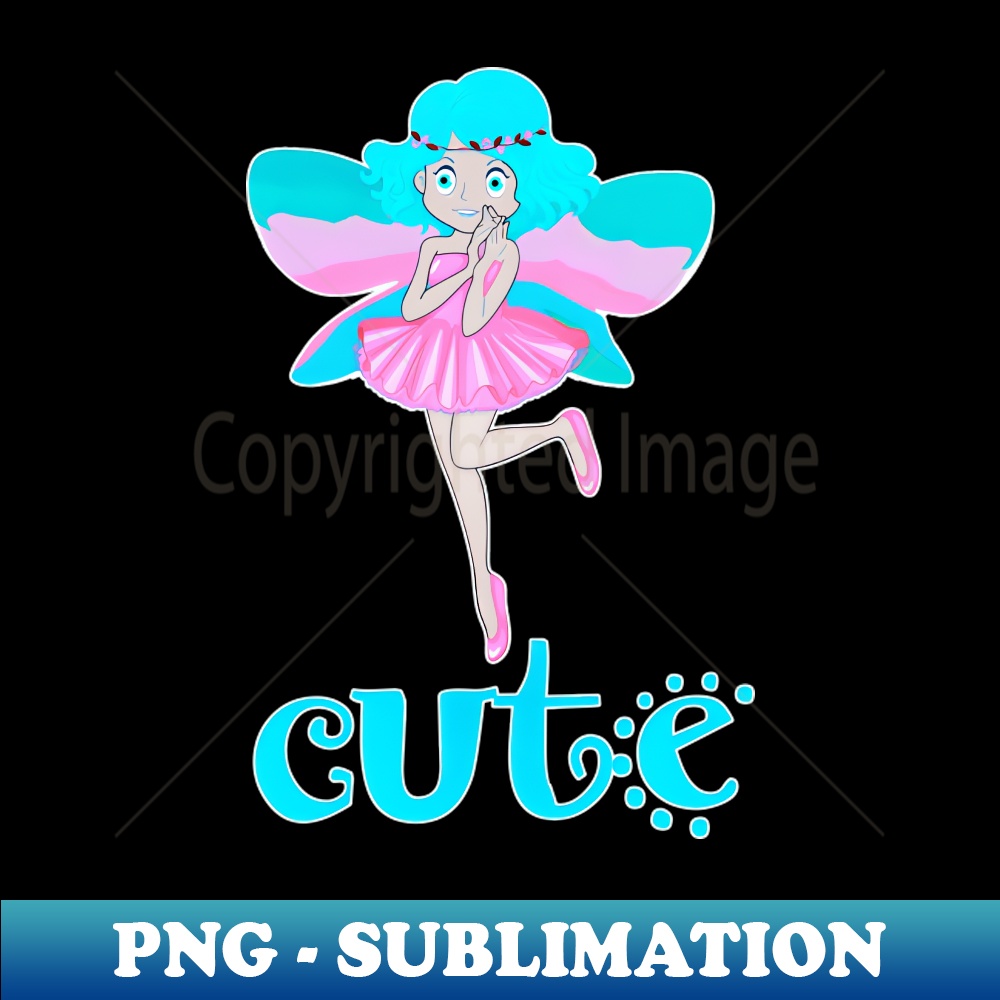 Cute Pixie Girl - Instant PNG Sublimation Download - Enhance | Inspire ...