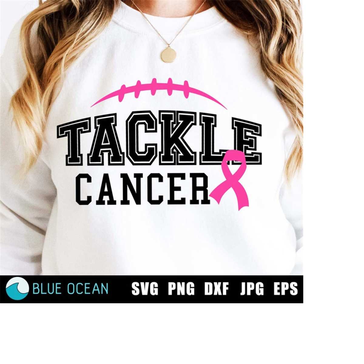 Tackle Cancer Svg, Png, Eps, Pdf, Breast Cancer Svg, Cancer - Inspire ...