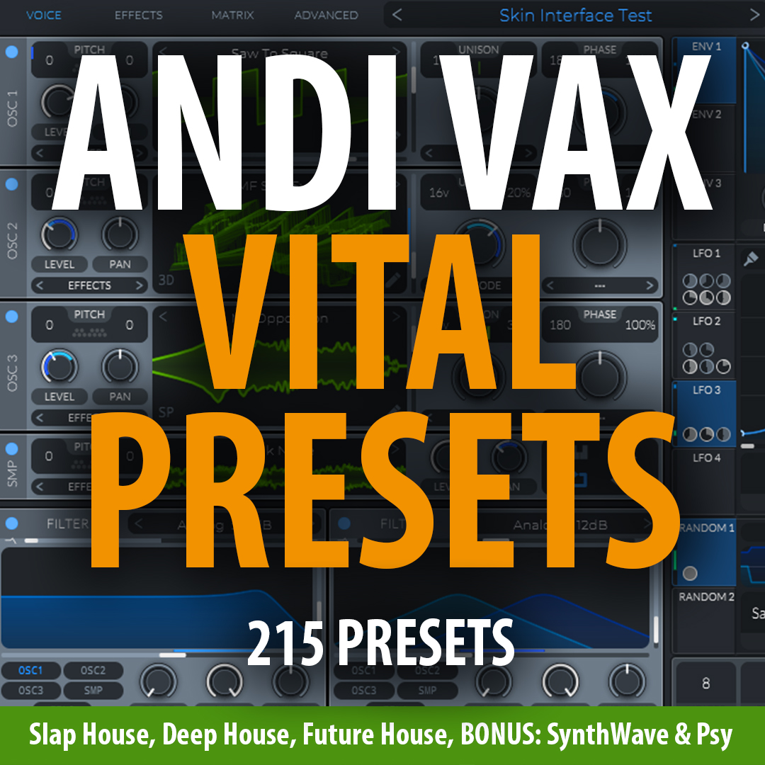 VITAL Bank - 215 Presets | Inspire Uplift