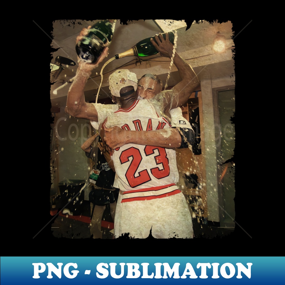 Michael Jordan Celebration - Aesthetic Sublimation Digital F - Inspire ...