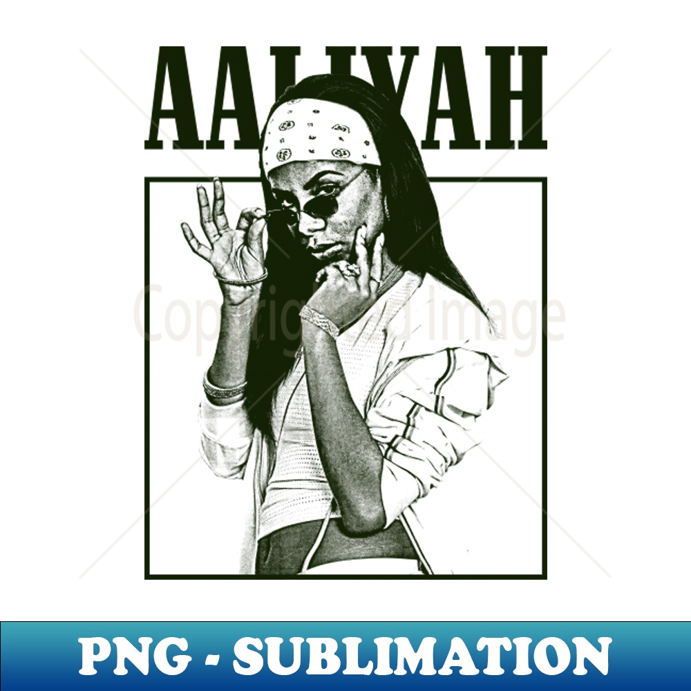 Aaliyah Album Vintage - PNG Transparent Digital Download Fil - Inspire ...