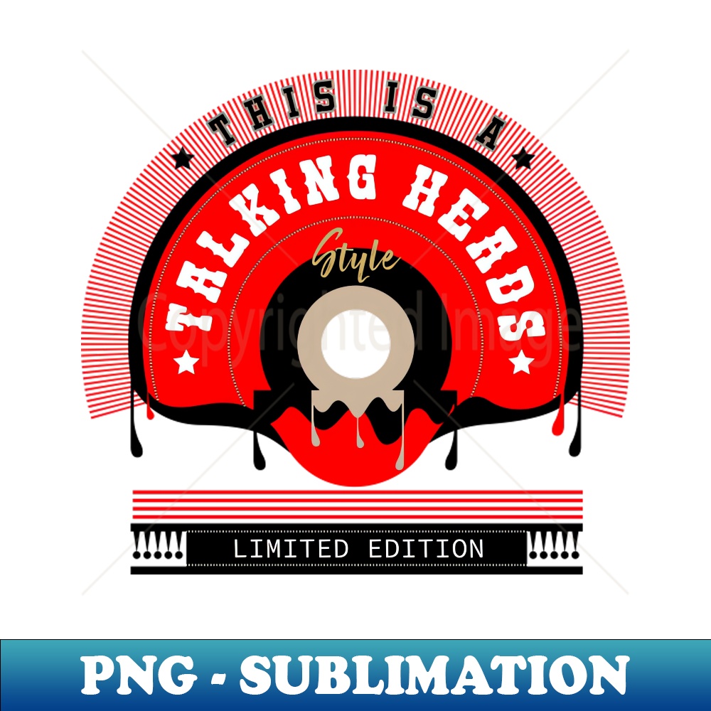 Talking Heads Name Style - Professional Sublimation Digital | Inspire ...