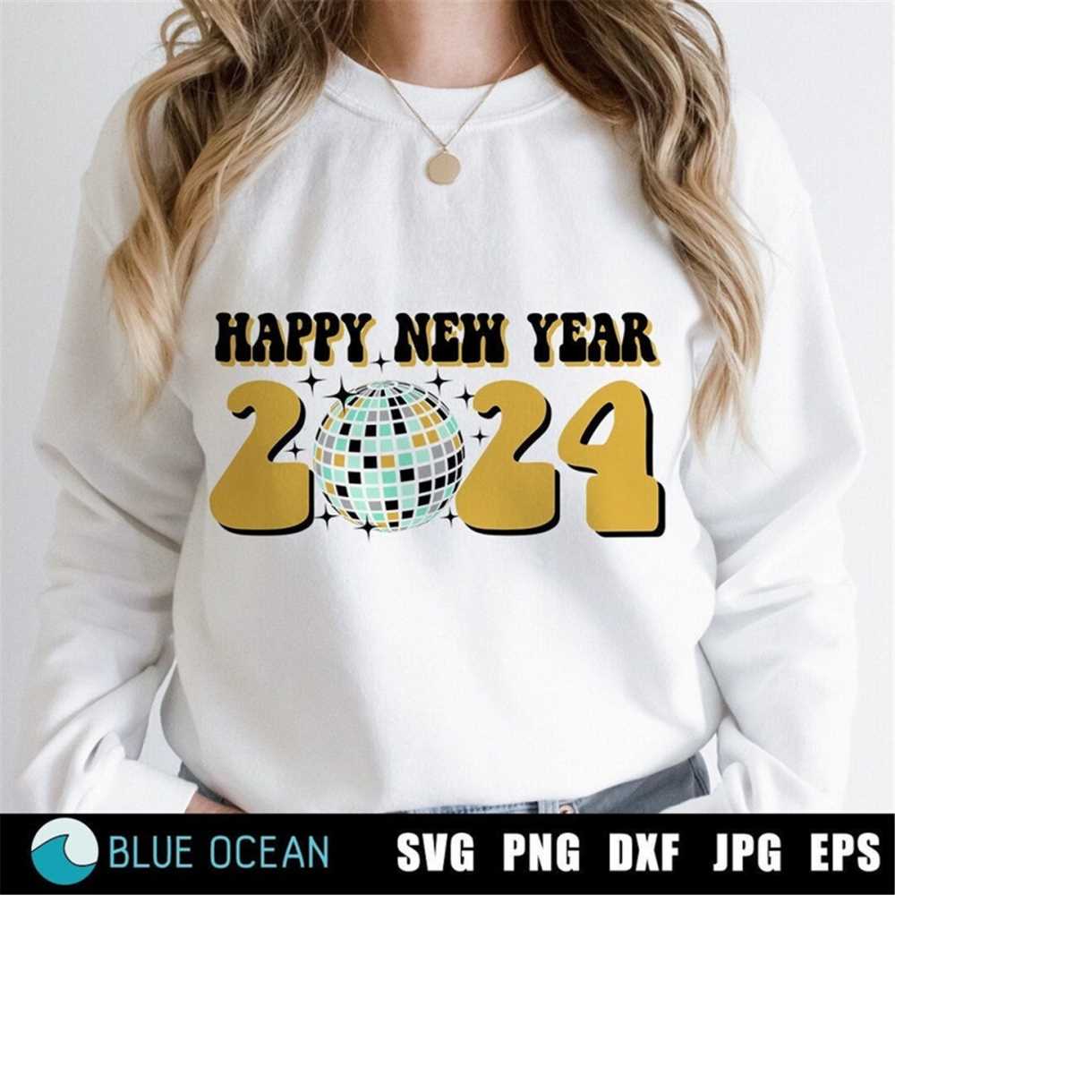 New Year 2024 SVG, New Year's Sublimation,Happy New Year SV - Inspire Uplift