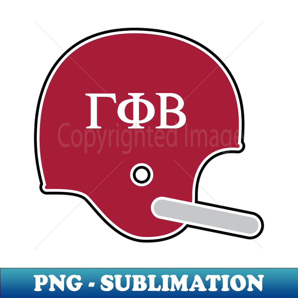 Alabama Gamma Phi Beta Retro Helmet - PNG Transparent Sublim | Inspire ...