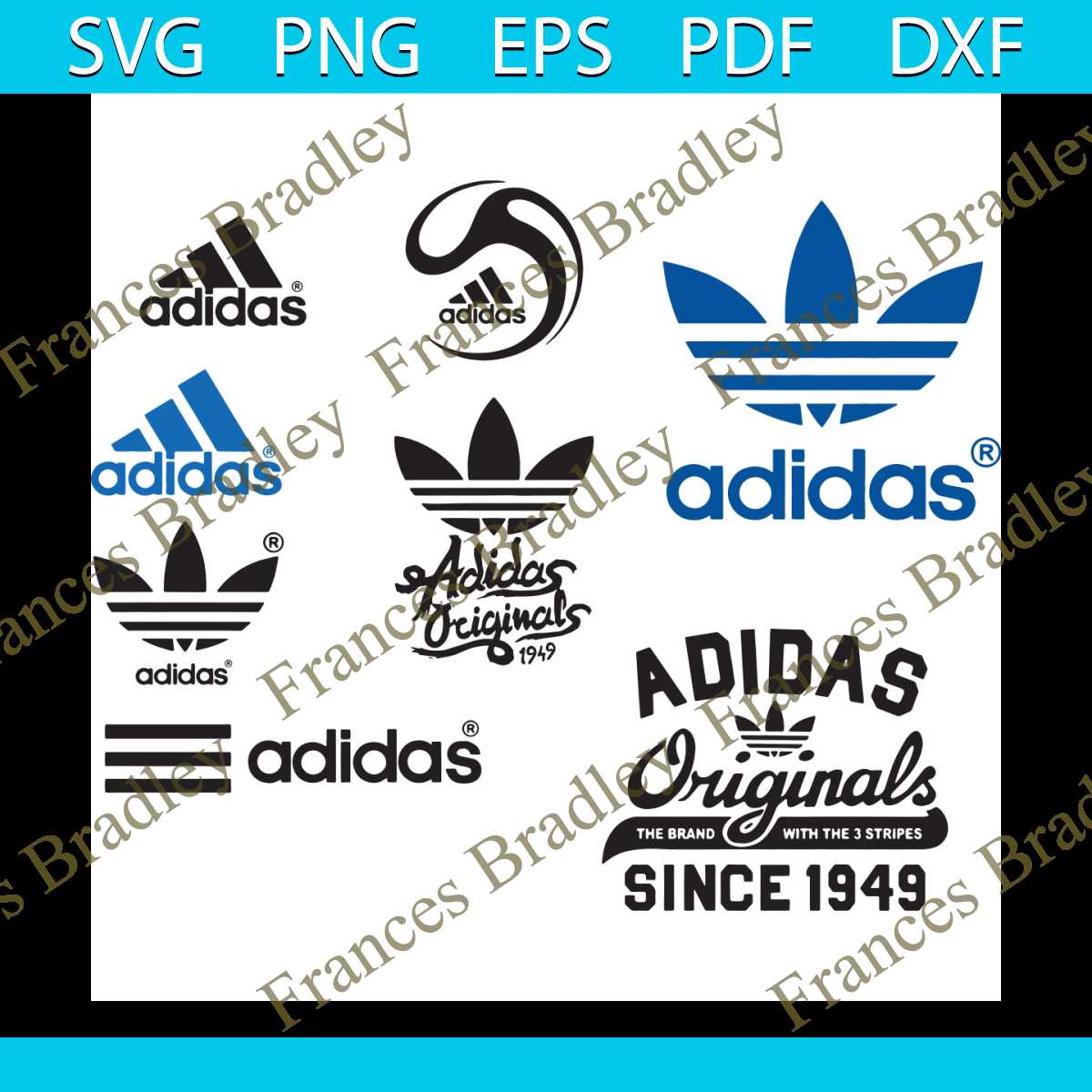 Adidas Logo Svg Bundle, Trending Svg, Adidas Svg, Adidas Log | Inspire ...