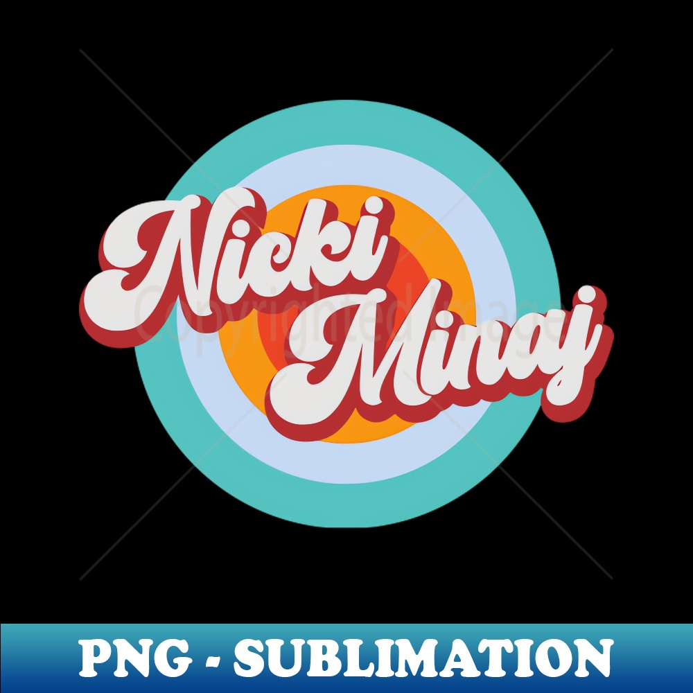 Color Circle With Name Nicki - High-Quality PNG Sublimation - Inspire ...