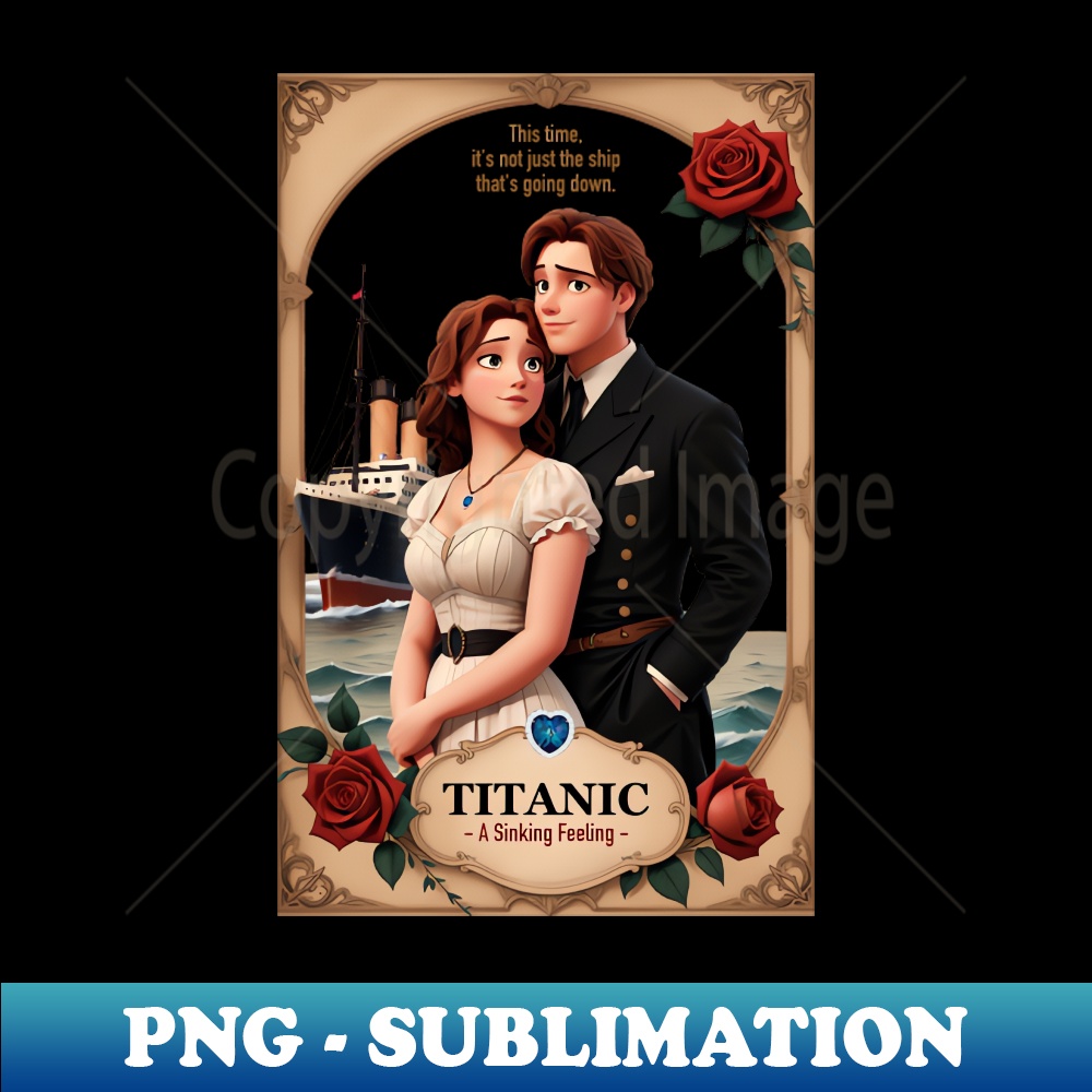 Titanic cartoon - Exclusive PNG Sublimation Download - Creat | Inspire ...