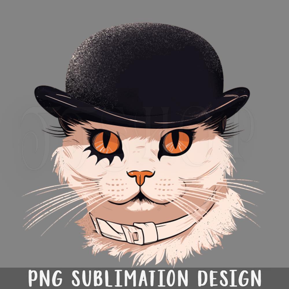 A Clockwork Orange Catsthetic Fan PNG Download | Inspire Uplift