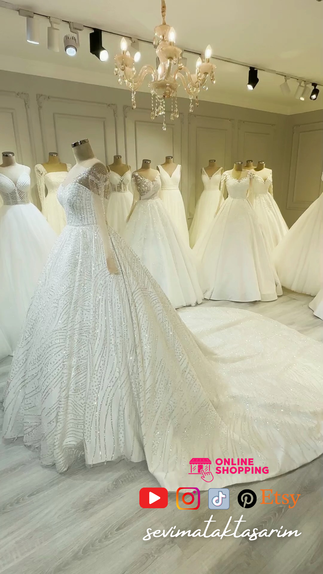 Special design, completely handcrafted lace wedding dress | Inspire Uplift