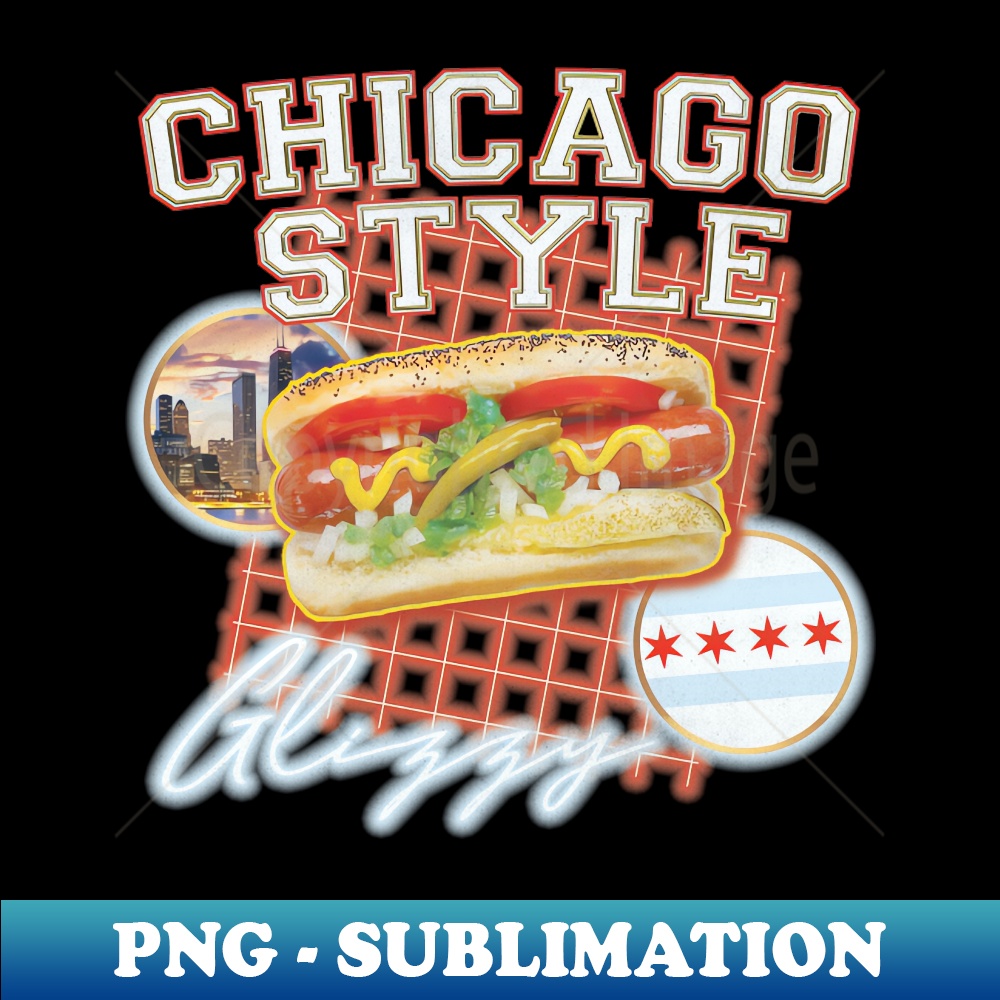 Chicago Style Glizzy - Professional Sublimation Digital Down | Inspire ...